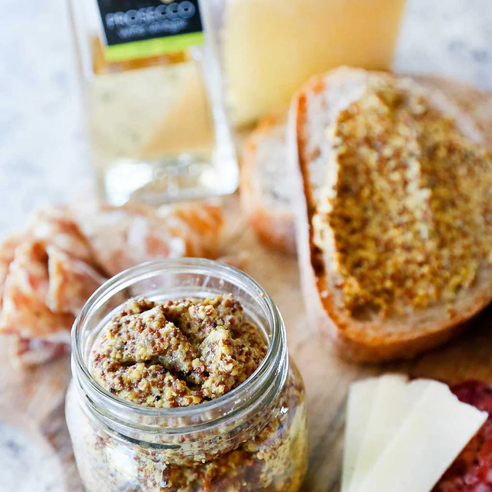 Prosecco Whole Grain Mustard – Midwest Mercantile